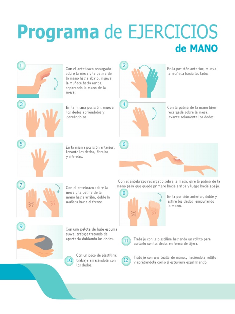 Programa Ejercicios de Manos | PDF