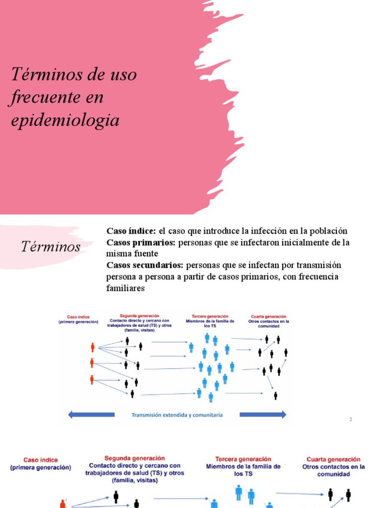 Términos de uso frecuente en epidemiologia | PDF | Epidemias ...