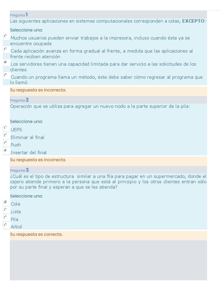 Algoritmo y Estructura de Datos EXAMEN PARCIAL 4 | PDF