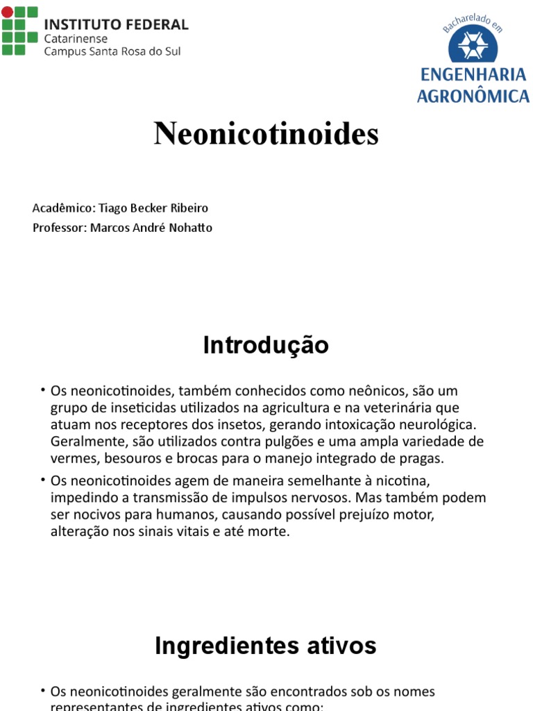 Neonicotinoides | PDF