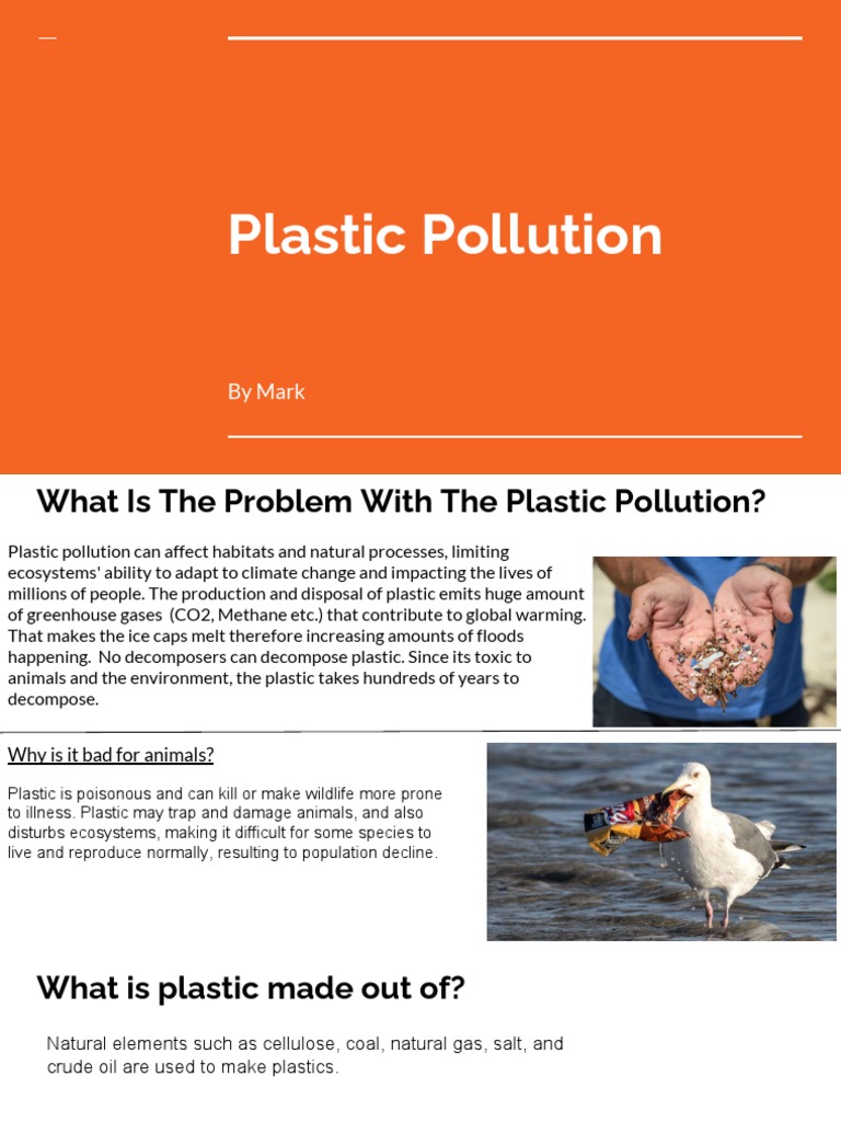Plastic Pollution | PDF | Climate Change | Carbon Cycle