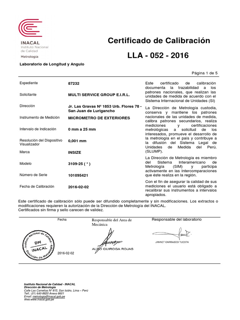 Tempfile - PDF 193 | PDF | Metrología | Calibración