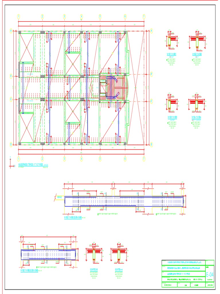 ESTRUCTURAS-Aligerado Típico 1° y 3° Piso | PDF