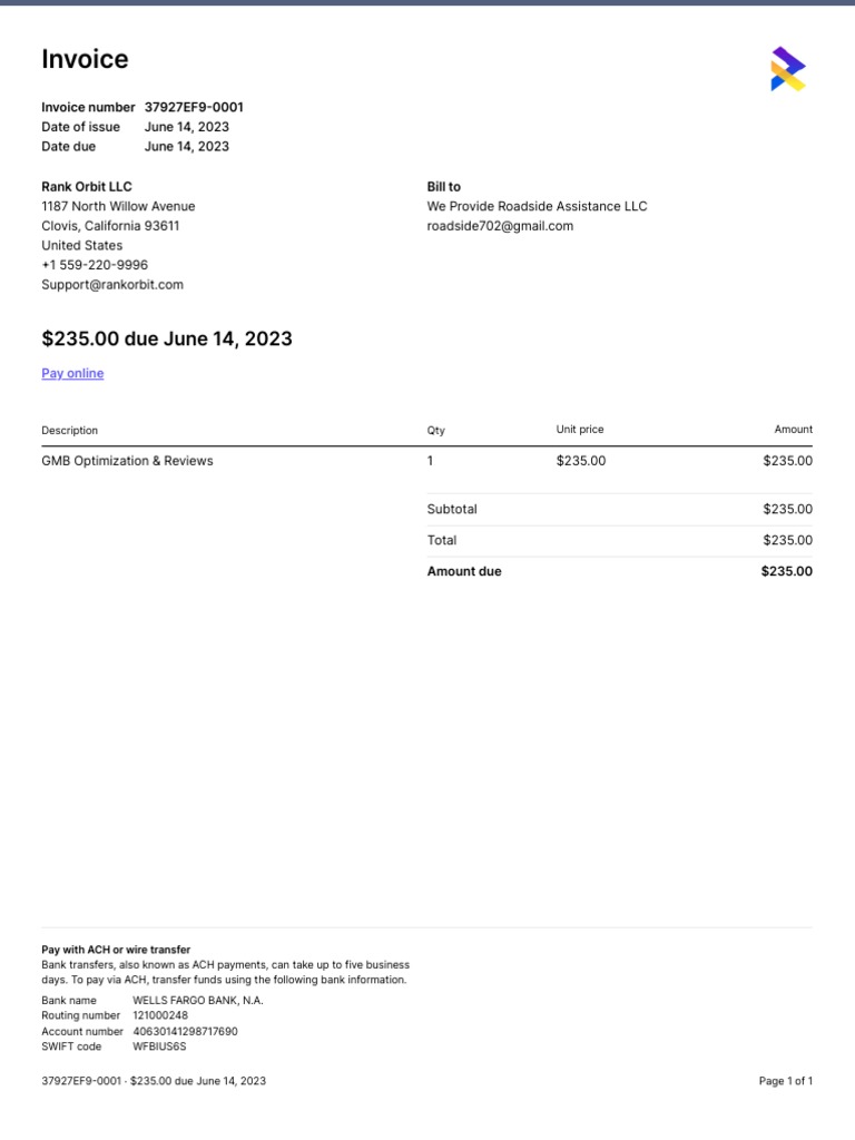 Invoice-37927EF9-0001 | PDF