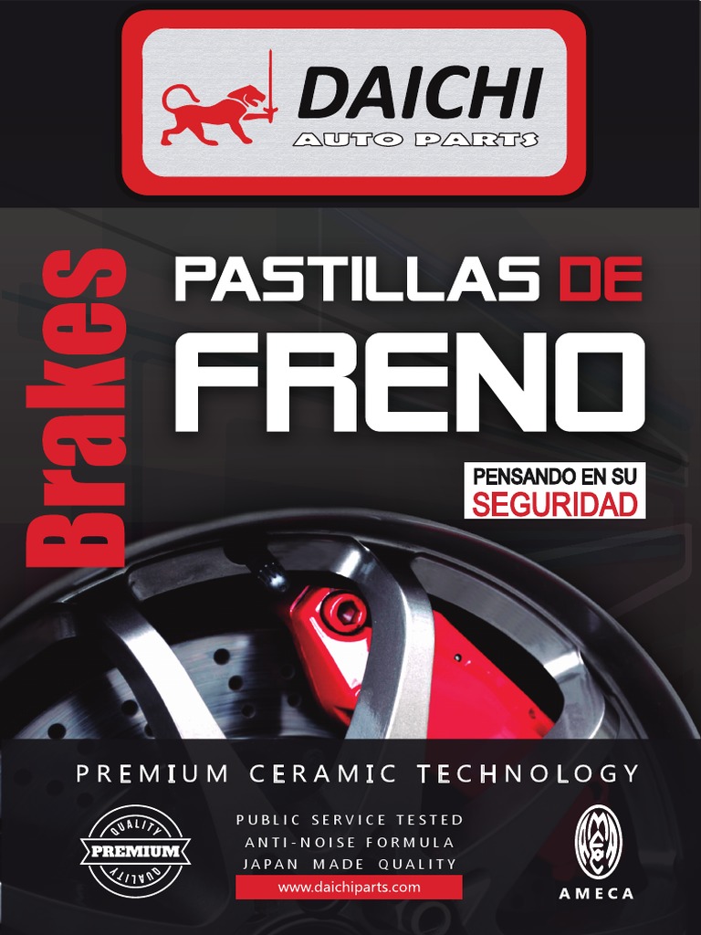 Catalogo Pastillas Daichi | PDF | Vehicles | Motor Vehicle