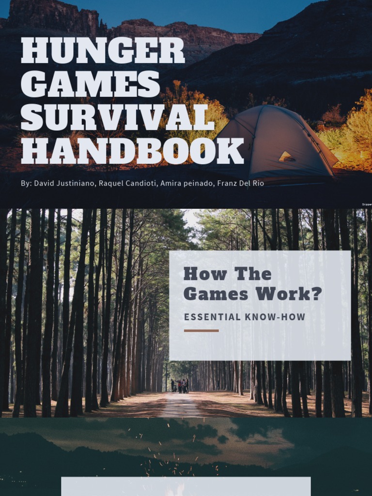Hunger Games Survival Handbook | Download Free PDF | Edible Mushroom | Hand