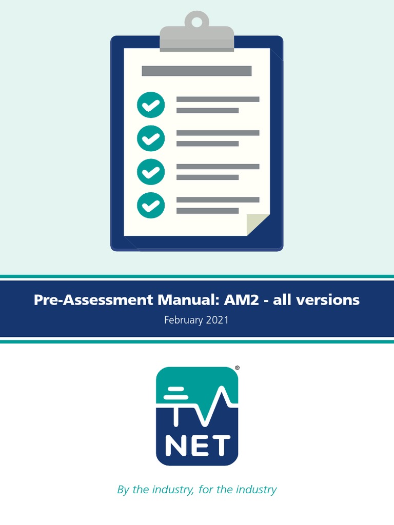 NET-AM2-Pre-Assessment-Manual-21-02 | PDF | Risk | Electrical Wiring