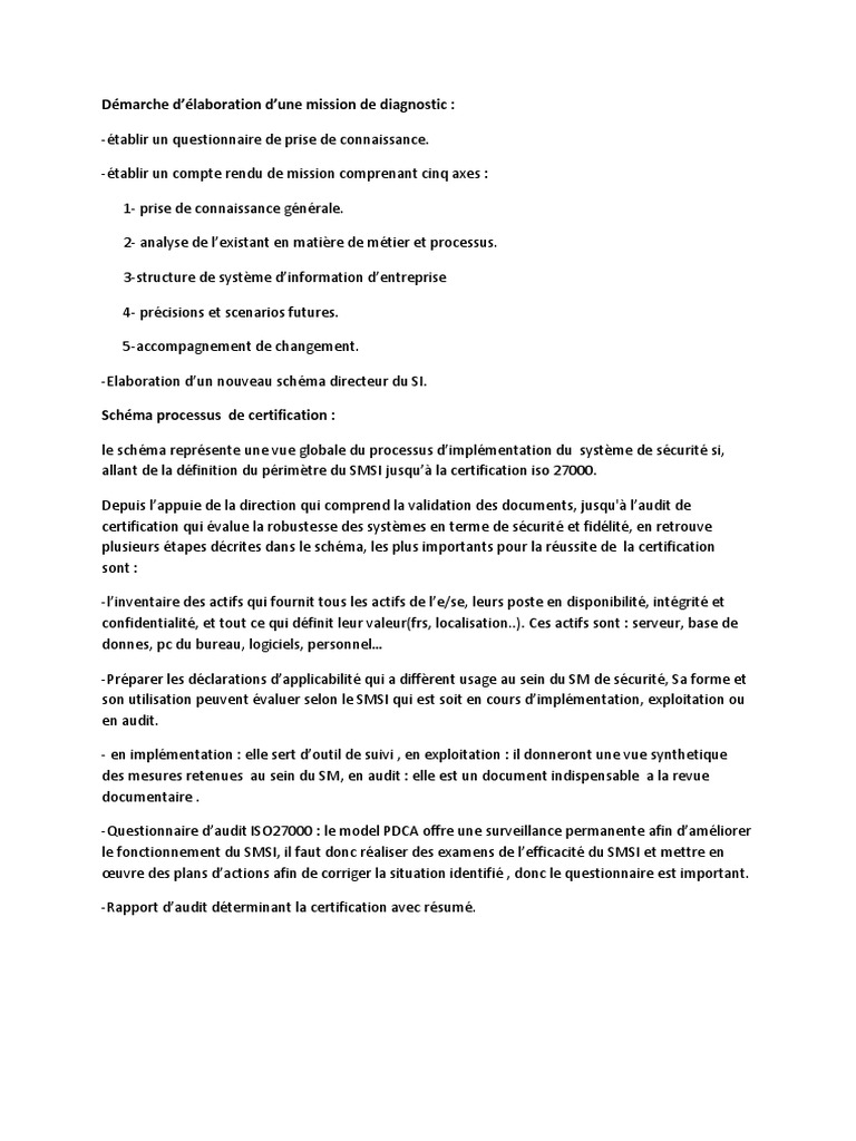 Exam Correction SI | PDF | COBIT | Sécurité des systèmes d'information