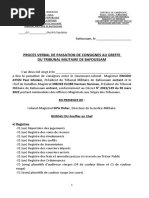 Modele Proces Verbal de Passation de Service | PDF | Finance et gestion monétaire