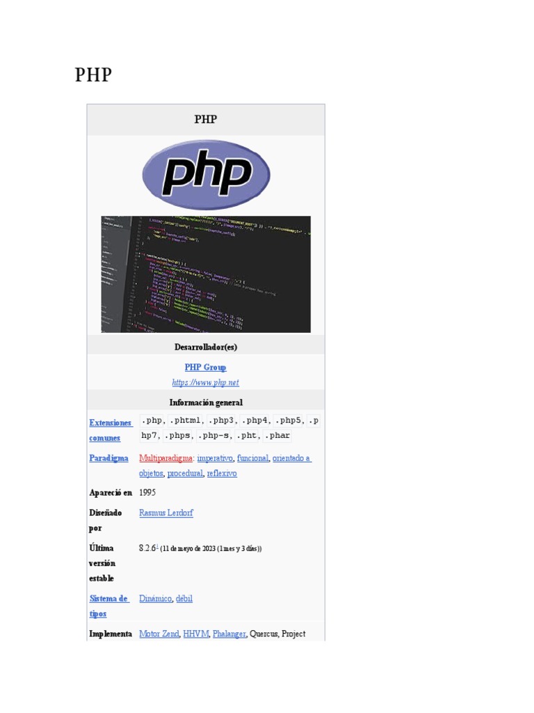 6 Php Descargar Gratis Pdf Php Desarrollo Tecnológico