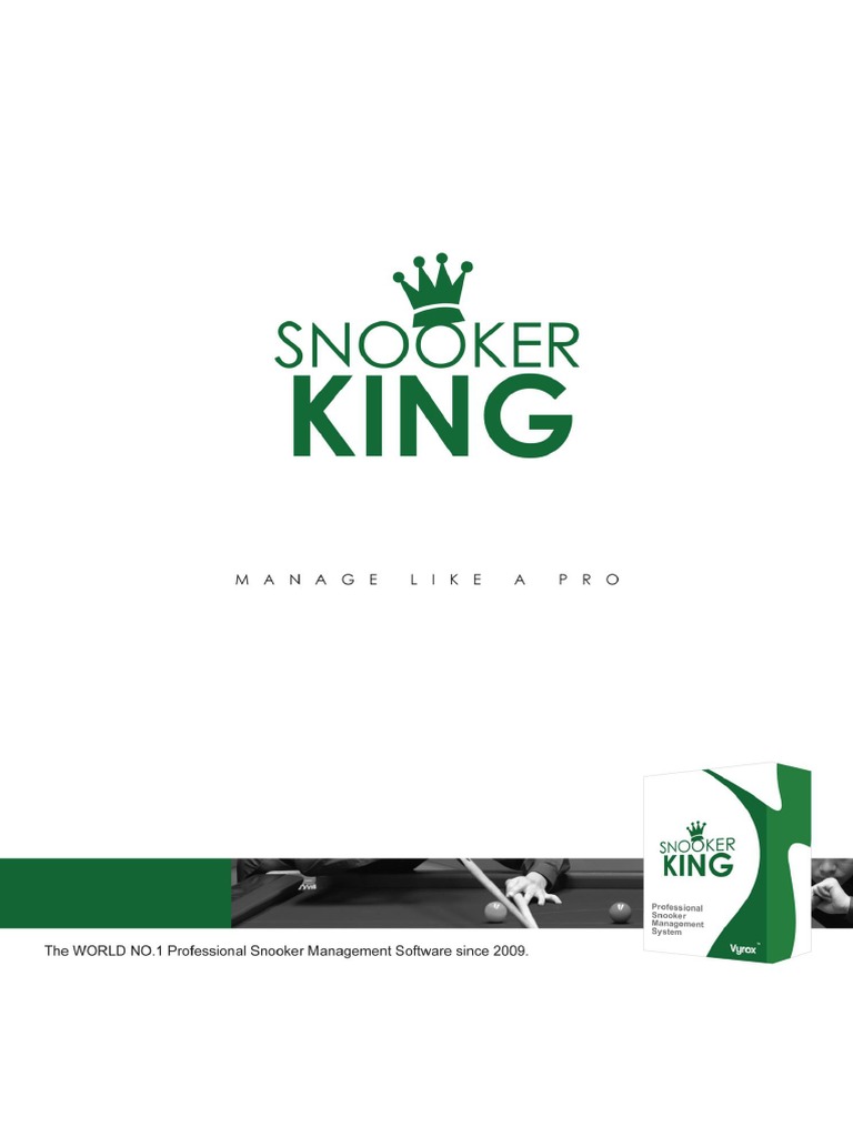 1.snooker King Brochure | PDF