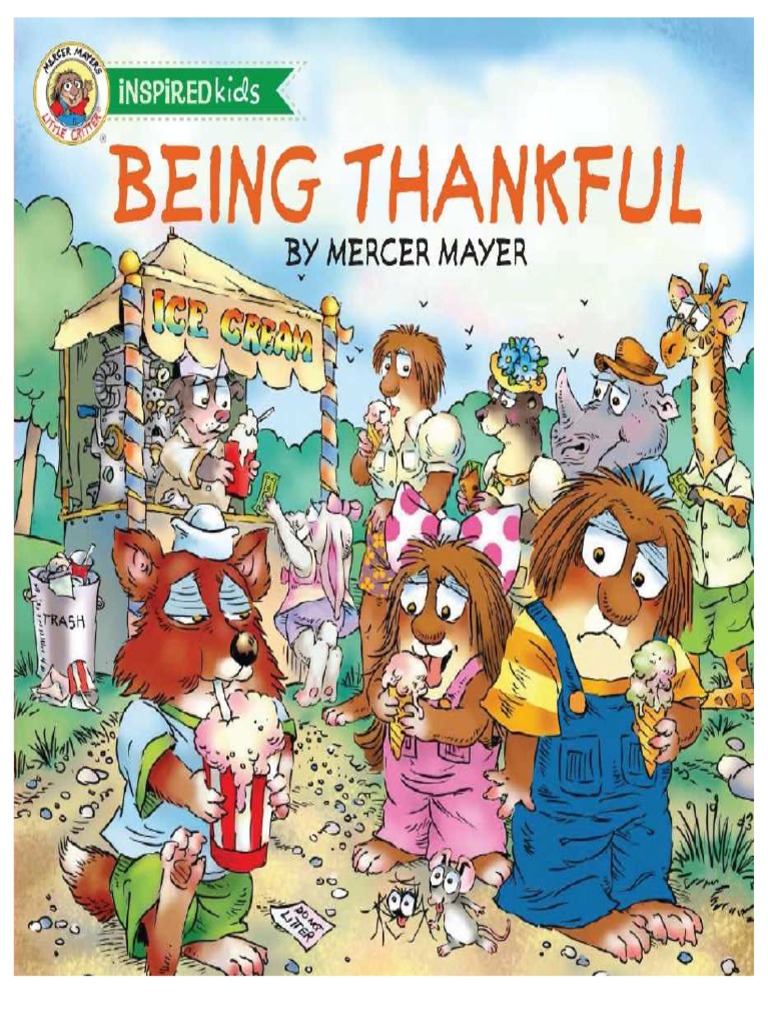 Little Critter- Being Thankful | PDF | Books