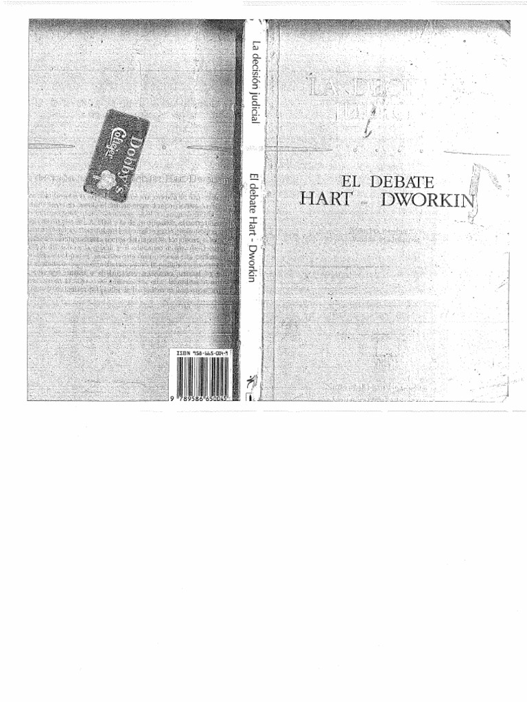 LECTURA 6. Lect. 1 Debate Hart - Dworkin | PDF