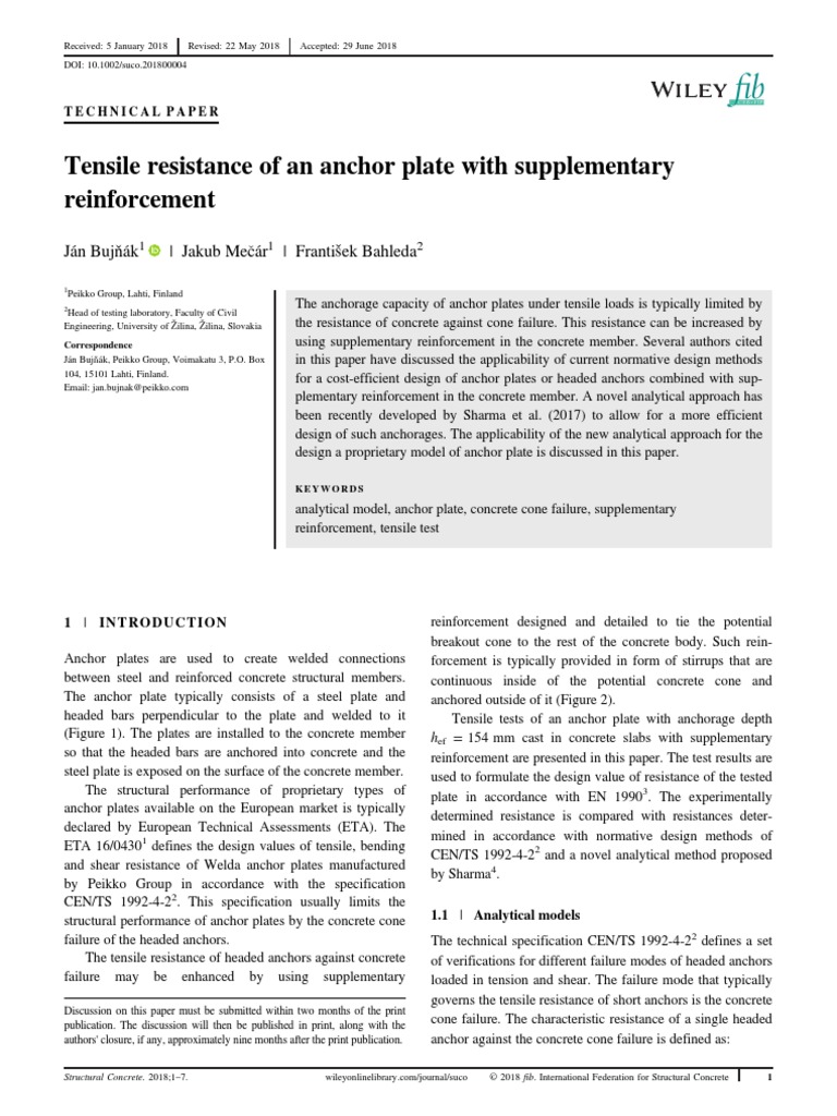 Buj K - Et - Al 2018 Structural - Concrete | PDF | Concrete | Building Engineering