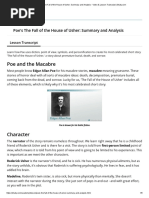 The Fall of The House of Usher Answer Key | PDF | Vocabulary | Learning