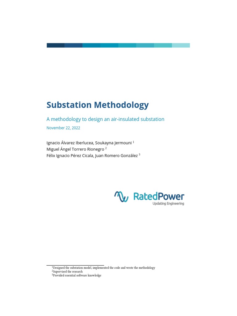Air-Insulated Substation Design Guide | PDF | Electrical Substation ...