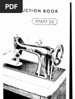 Pfaff 133 and 134 Sewing Machine Guide | PDF | Sewing Machine | Textile ...