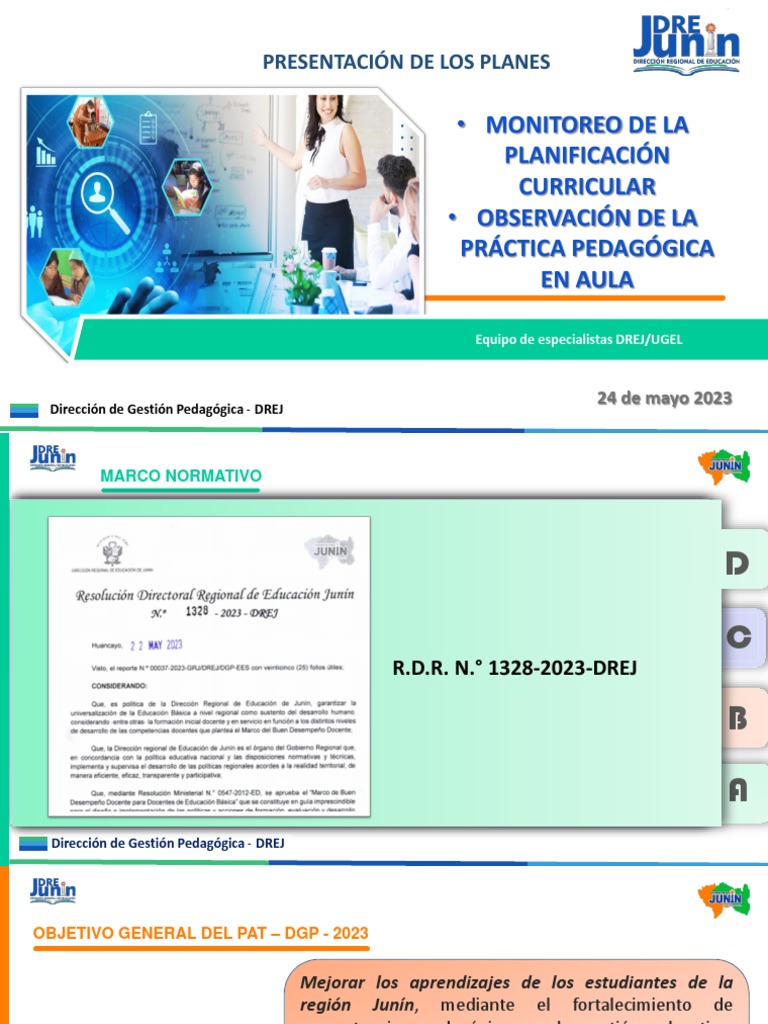 Presentación PM 2023 Ok | PDF | Enseñando | Evaluación