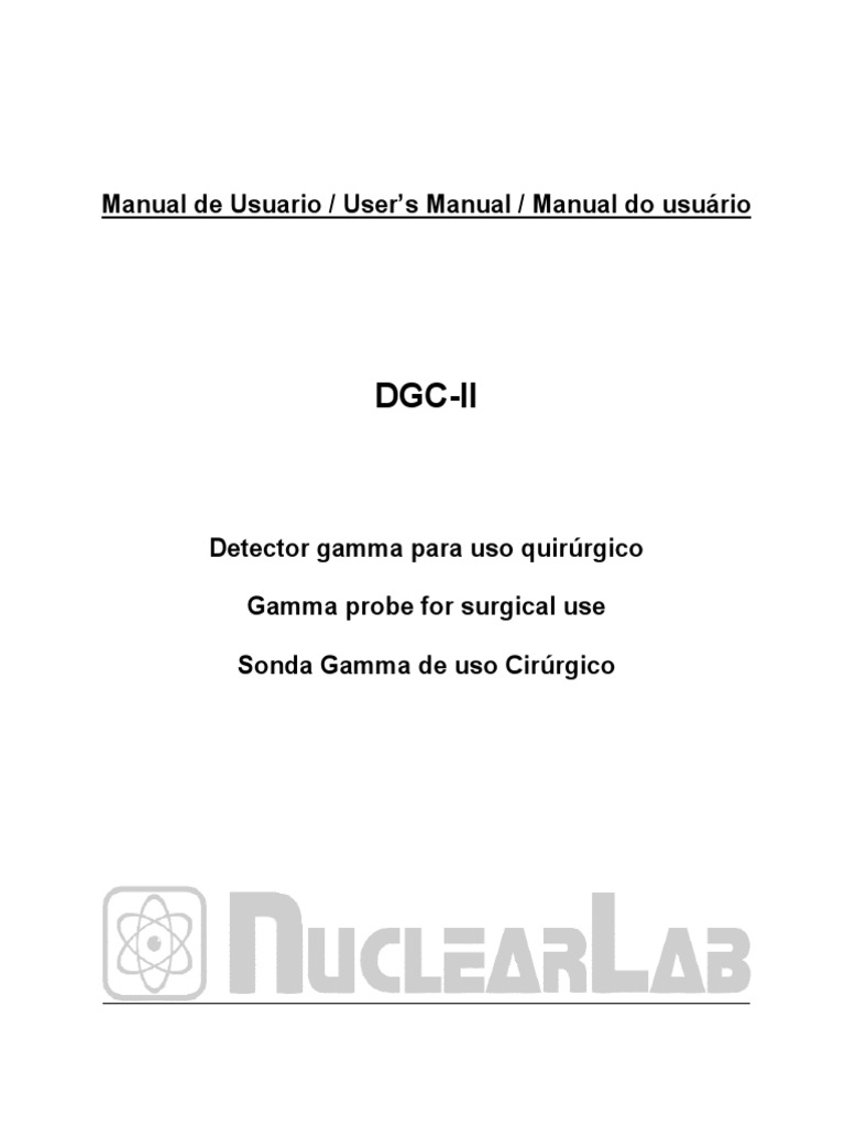 DGC-II Manual de Usuario Trilingüe | PDF | Ingenieria Eléctrica | Naturaleza