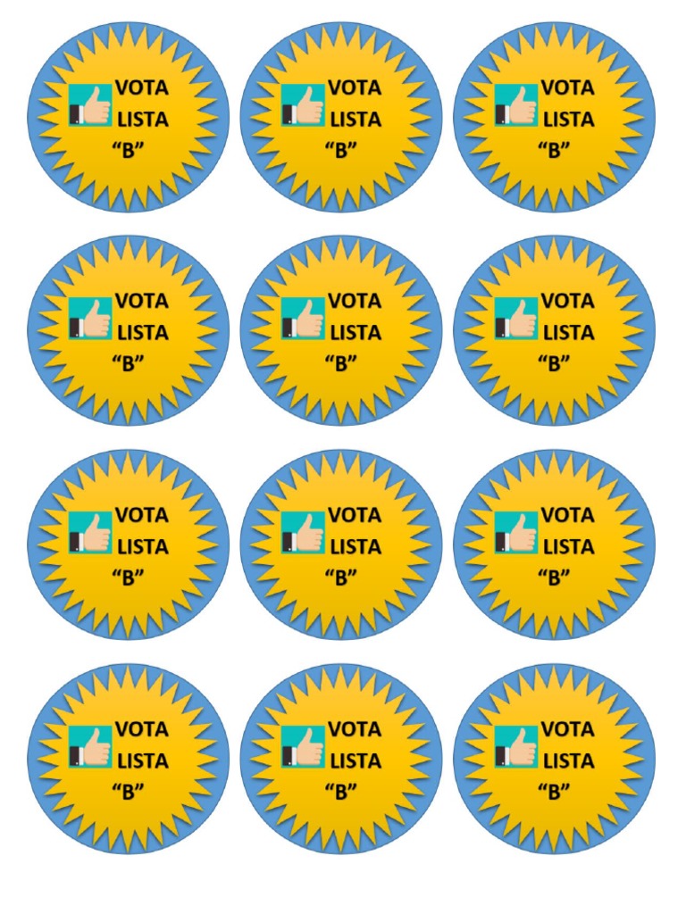 Vota Lista B | PDF