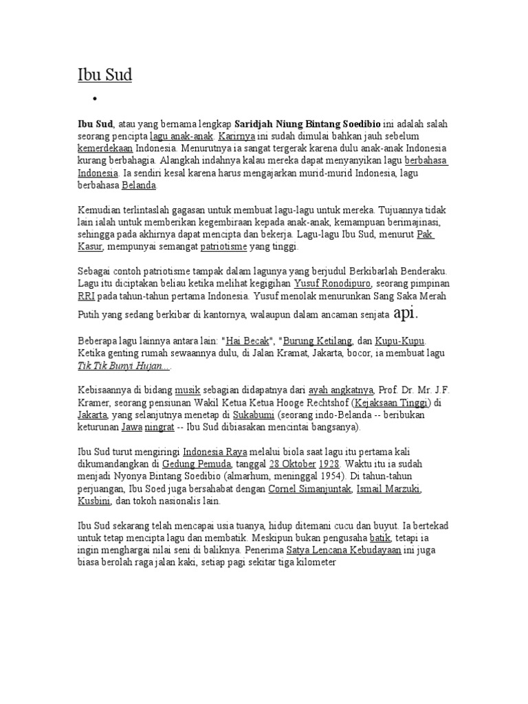 Ibu Sud | PDF