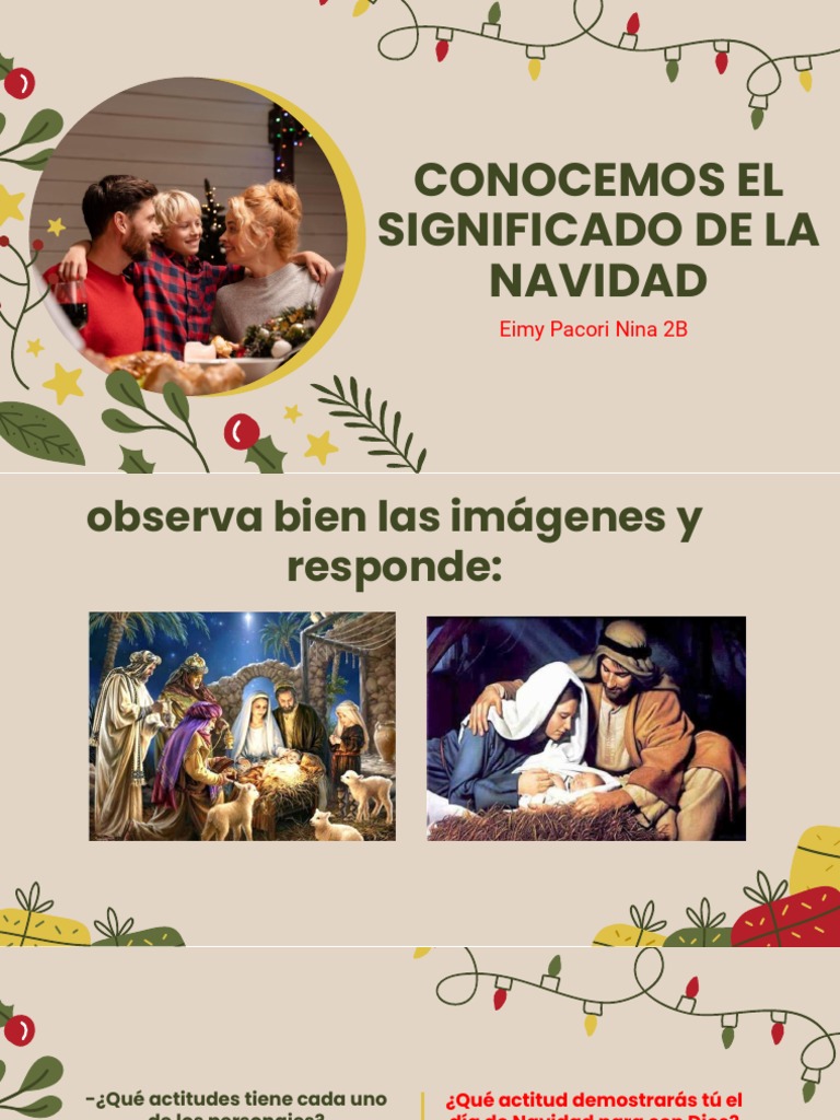 Conocemos El Significado de La Navidad | PDF