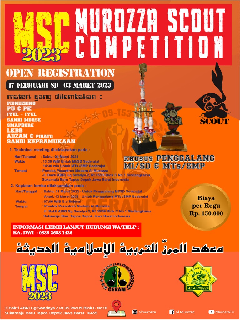 Flyer Lomba Pramuka Siap Print | PDF