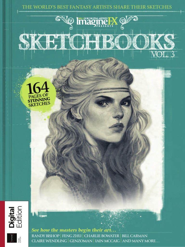 ImagineFX Presents Sketchbook - Vol 3, Third Revised Edition, 2022 ...