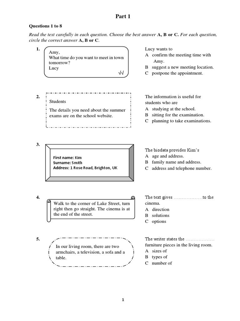 Form 2 Paper 1 | PDF