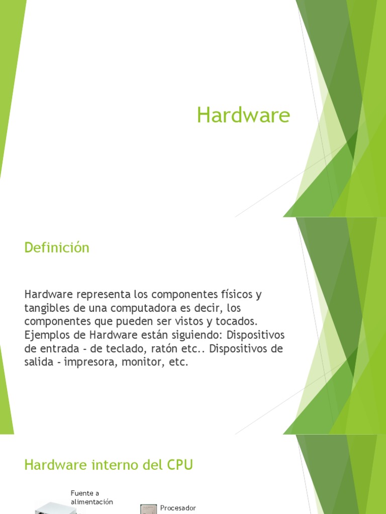 3 Hardware | PDF | Hardware de la computadora | Informática