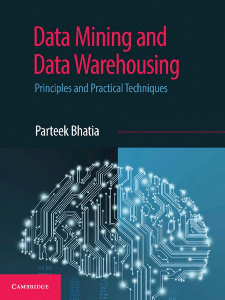 Data Mining and Data Warehousing Principles and Practical Techniques 1108727743 9781108727747 ...