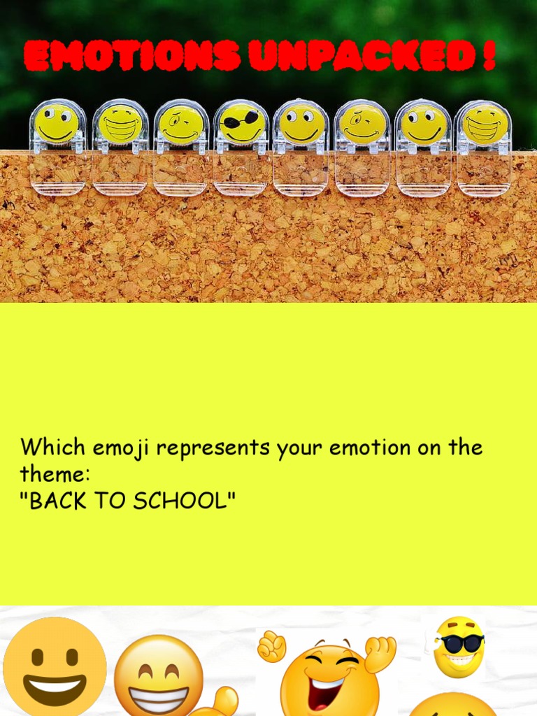 Emoji Activity | PDF