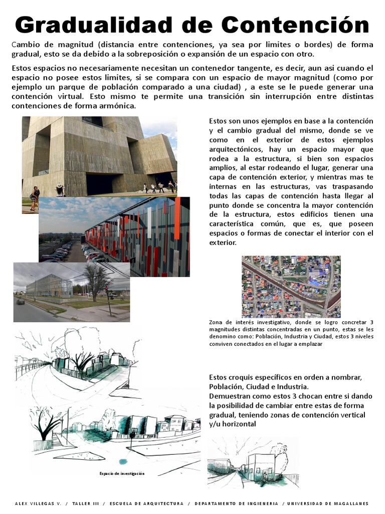 Gradualidad en Contención Arquitectónica | PDF