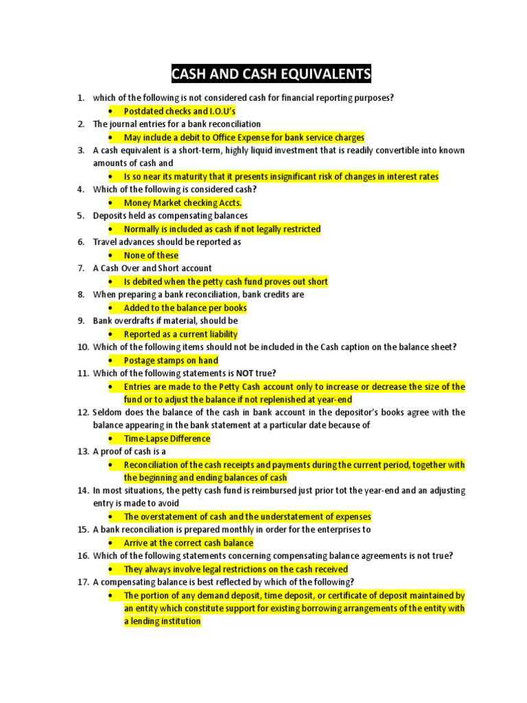 Intermediate Accounting 1 - THEORIES | PDF