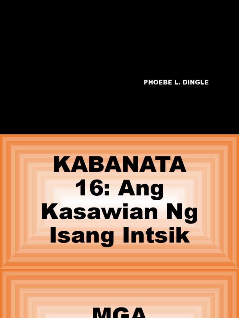 Kabanata 16 | PDF