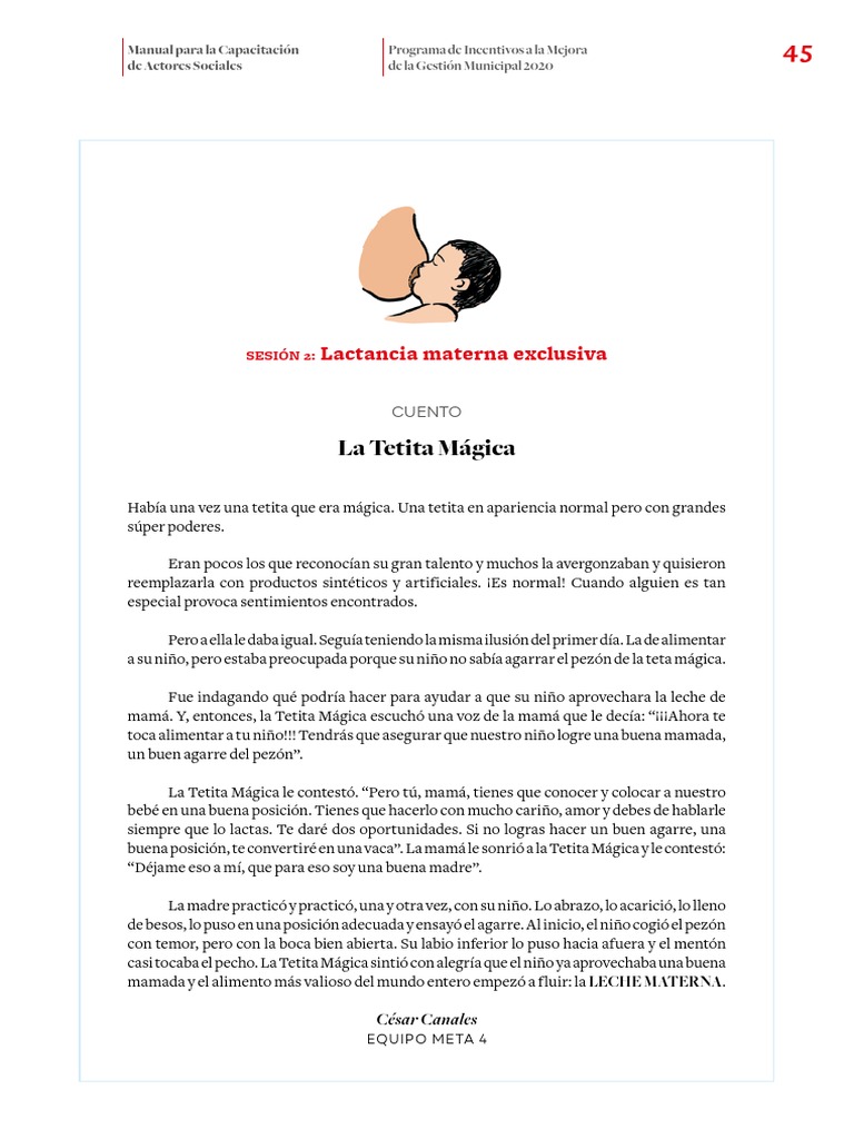 Cuento La Tetita Magica | PDF