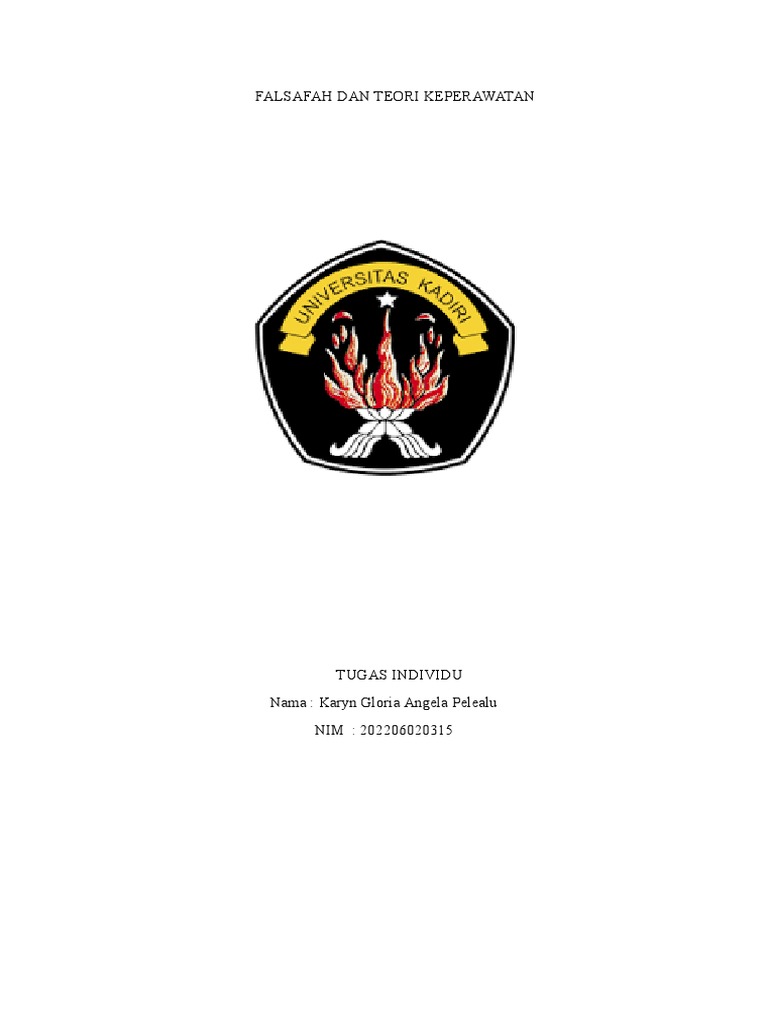 Falsafah Dan Teori Keperawatan Karyn Pelealu - 202206020315. | PDF ... Falsafah Dan Teori Keperawatan Karyn Pelealu - 202206020315. | PDF ...
