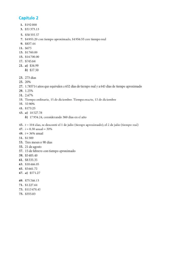 Respuestas Cap 2 y Cap 3 | PDF