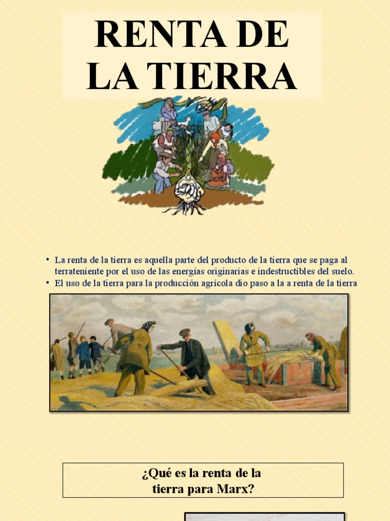 Renta de La Tierra | PDF