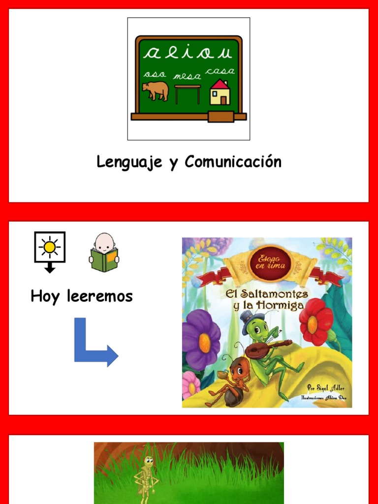 La hormiga y el Saltamontes | PDF