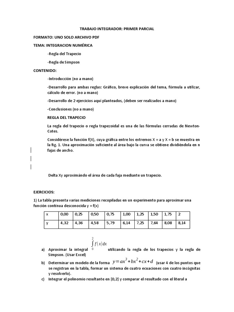 Justing | PDF | Integral | Matemáticas