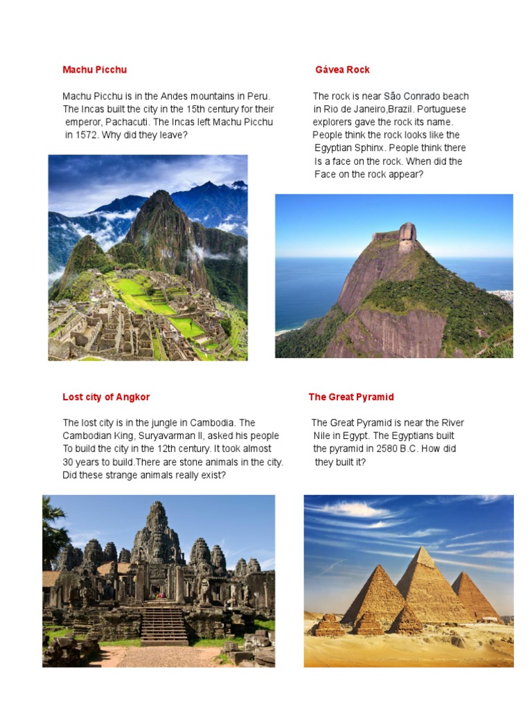 Ancient Mysteries of the World | PDF | Social Science