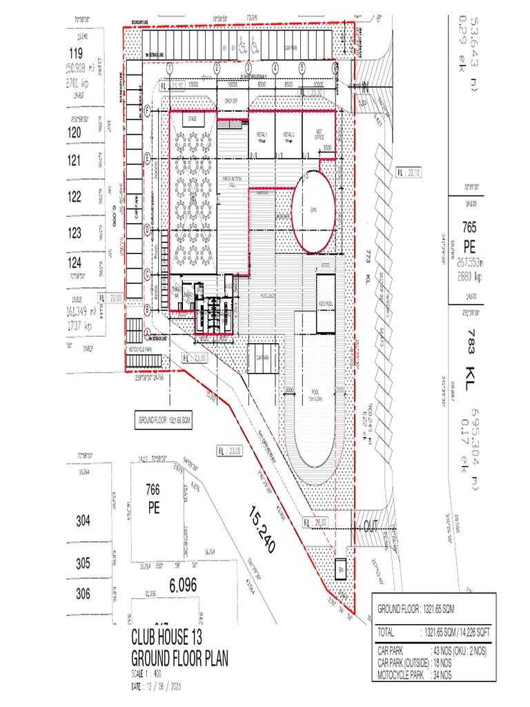 SITE PLAN - CLUB HOUSE | PDF