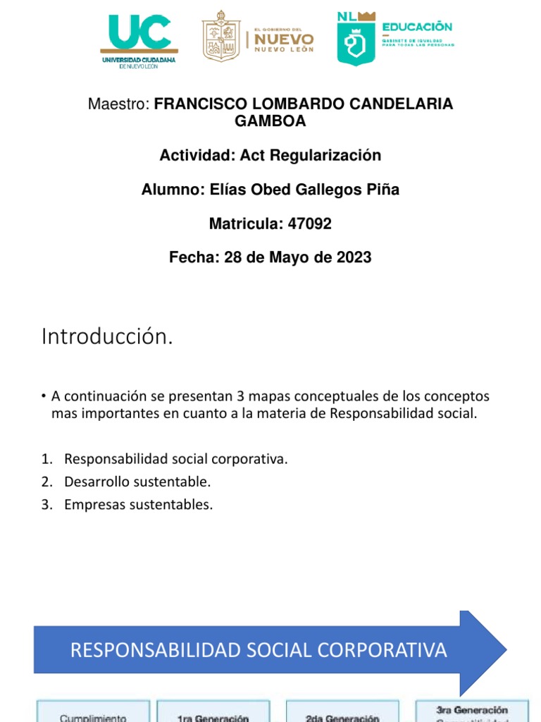 RSC Act Regularizacion | PDF | Ciencias sociales