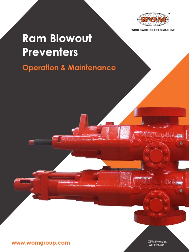 WU Ram BOP Operation Manual v2022.07.25.v3 | PDF