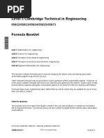 Physics Data Booklet (First Assessment 2025) | PDF | Electronvolt | Area