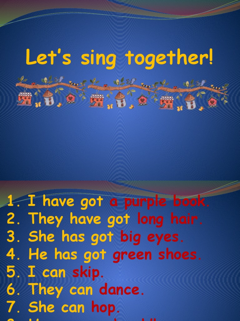Let's Sing Together! | PDF