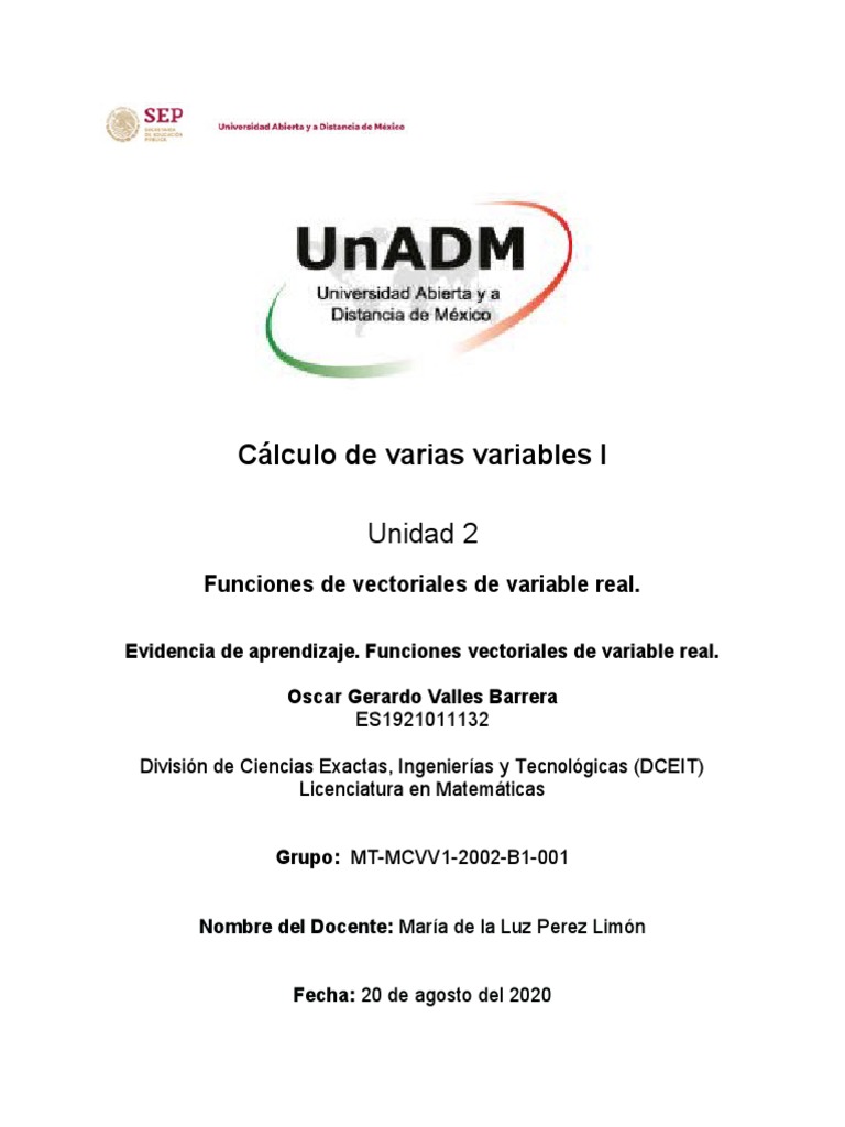 MCVV1 U2 Ea Osvb | PDF