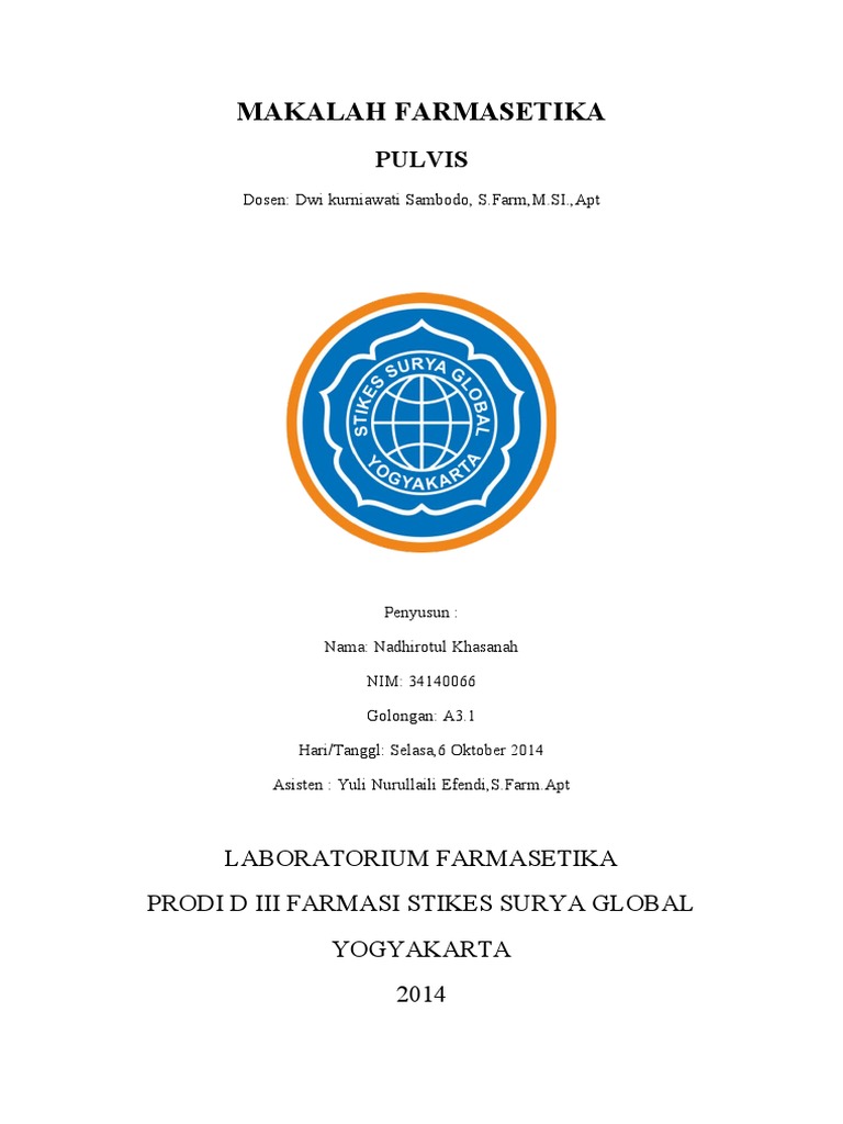 Makalah Farmasetika | PDF