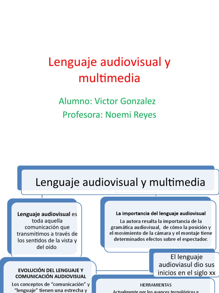 Importancia del Lenguaje Audiovisual | PDF | Comunicación | Multimedia